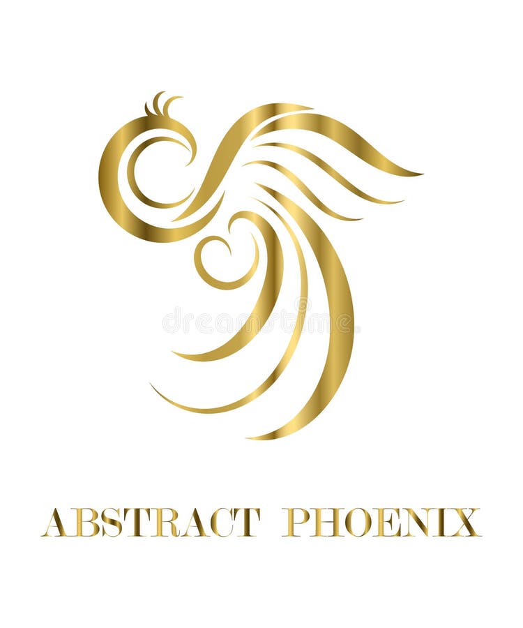 Gold Phoenix Logo Stock Illustrations – 859 Gold Phoenix Logo Stock ...