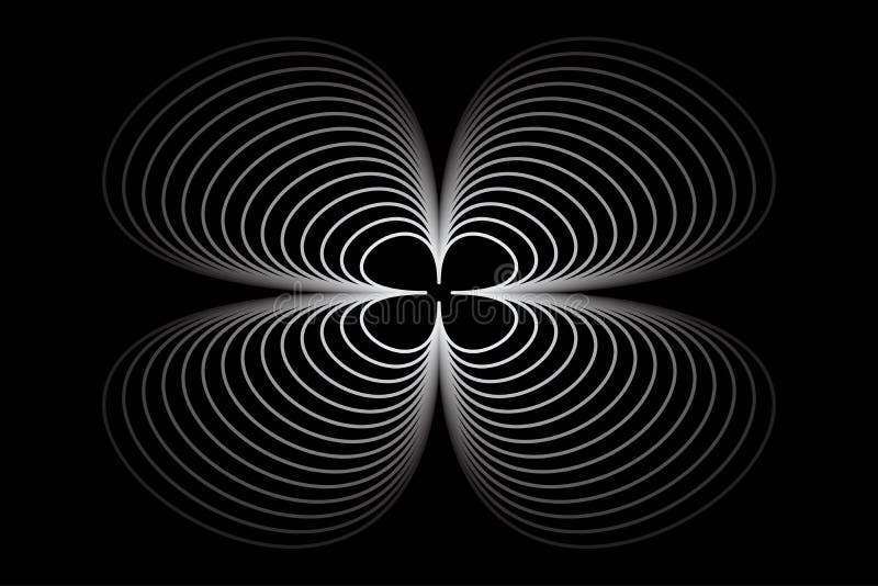 Abstract Vector of Imperfect Circles Overlapped in Multiple Layers ...