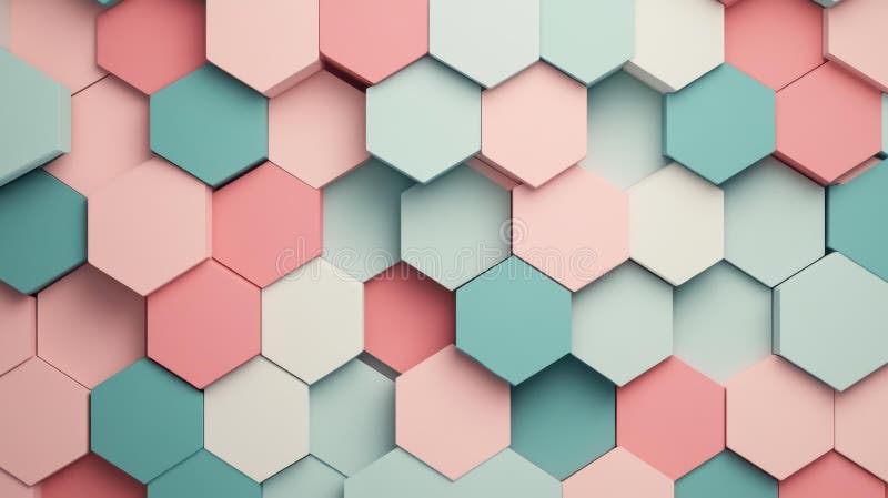 Abstract Vector Landscape Showcases a Virtual World Filled with ...