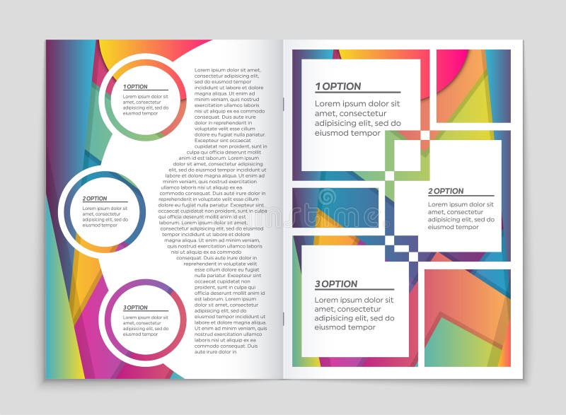 Abstract Vector Layout Background Set. for Art Template Design, List ...