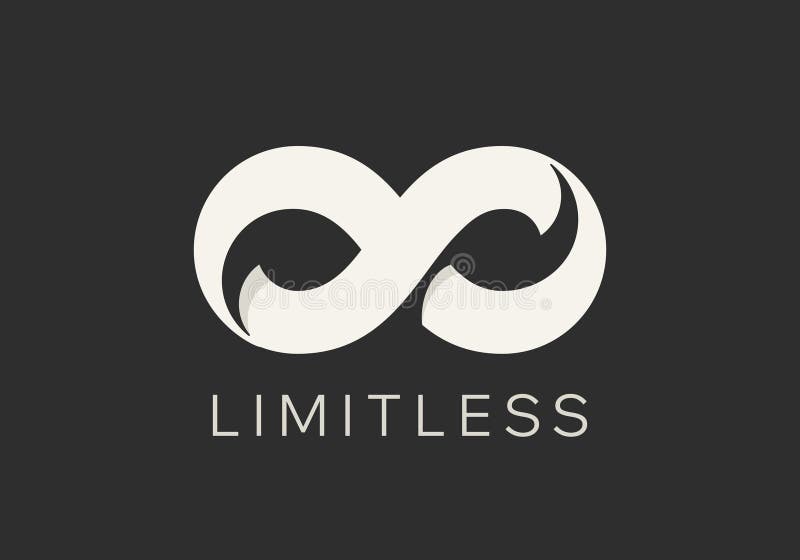 Abstract Vector Limitless Infinite Symbol Logo Template. Infinity Loop ...