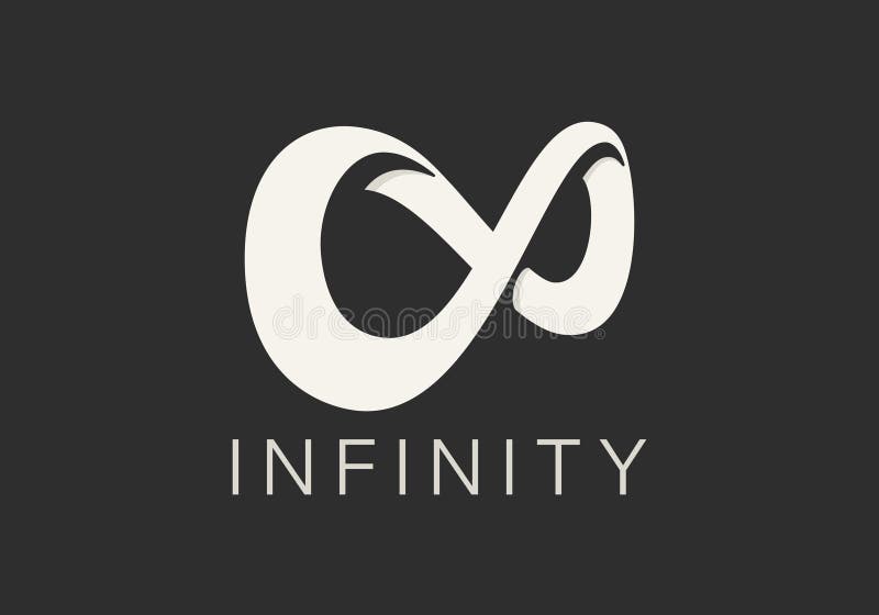 Abstract Vector Limitless Infinite Symbol Logo Template. Infinity Loop ...