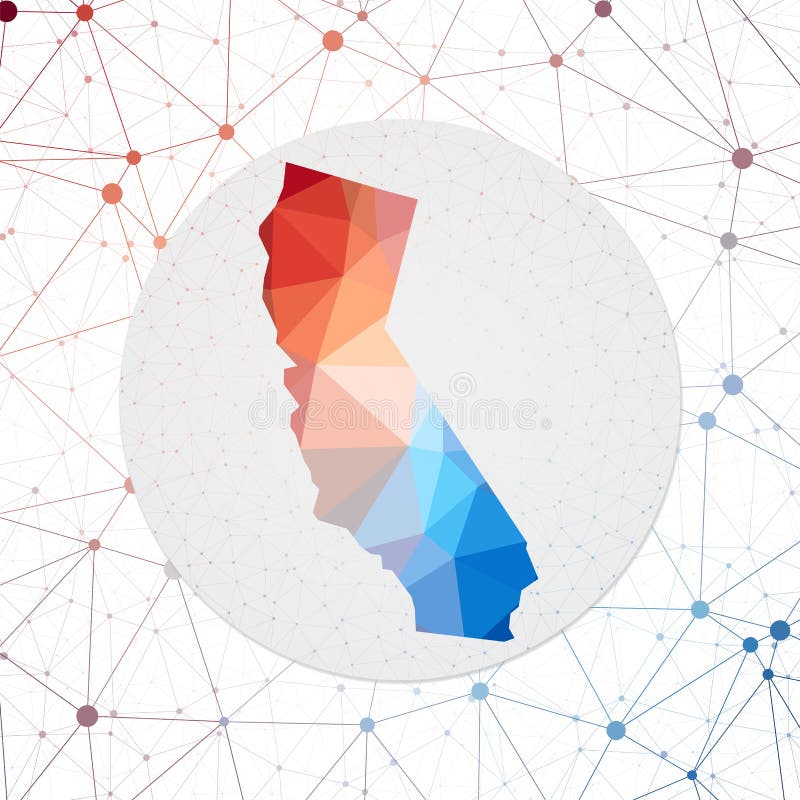 Northern California Map Stock Illustrations – 310 Northern California ...