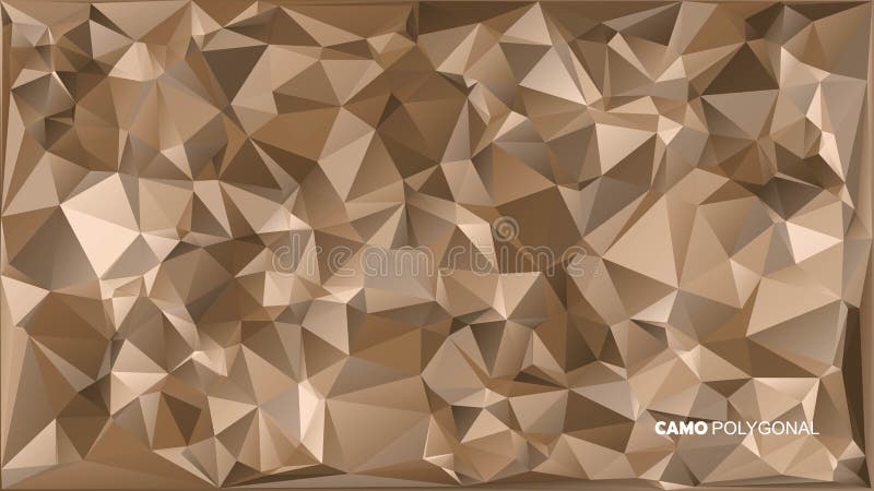Abstract Vector Military Camouflage Background Made of Geometric ...