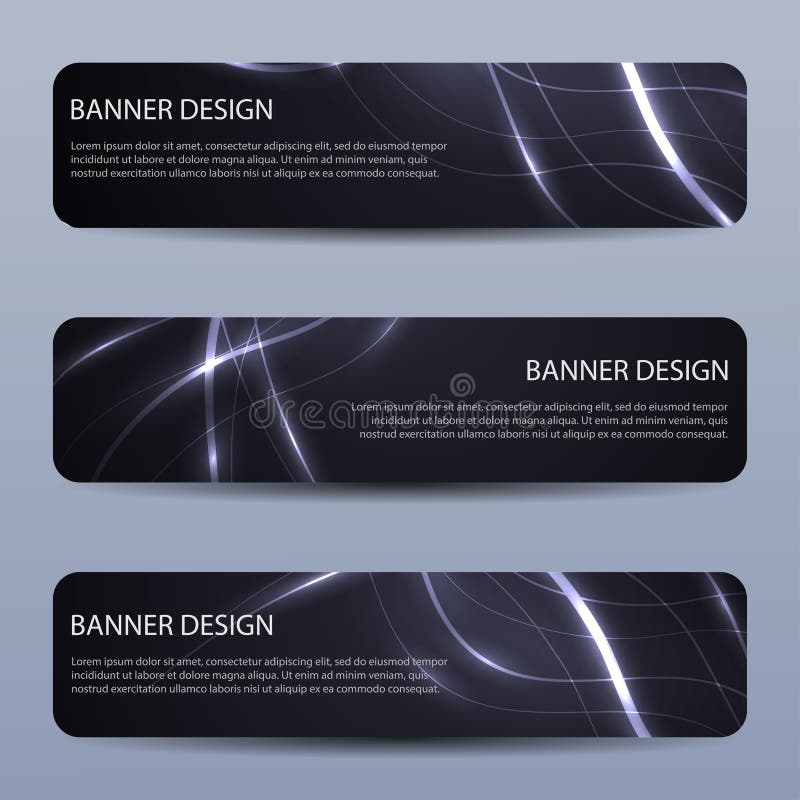 Abstract Vector Modern Banner .design Templates.Vector Illustration ...