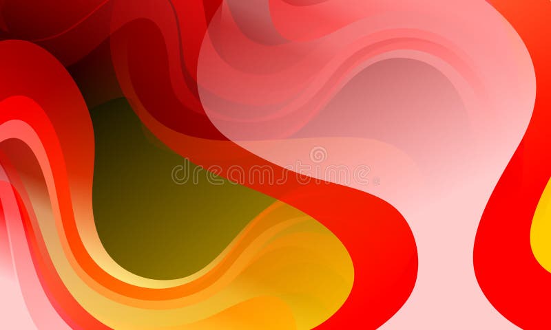 Abstract Vector Multicolored Shaded Background Wallpaper. Smooth, Curve ...