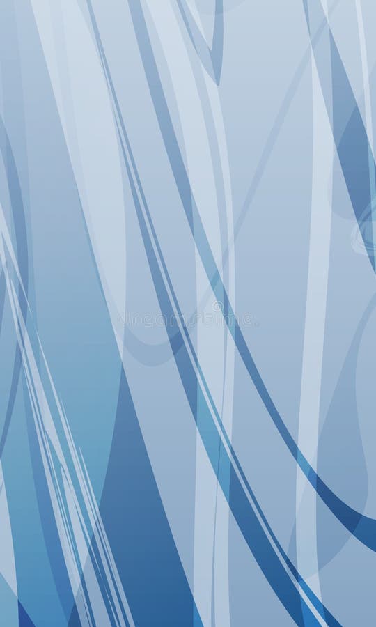 Blue Shaded Wavy Background. Stock Vector - Illustration of futuristic ...