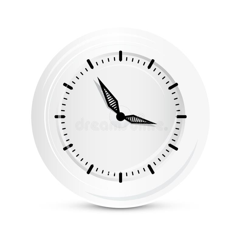 Abstract Vector Paper Clock Stock Vector - Illustration of home, glass ...