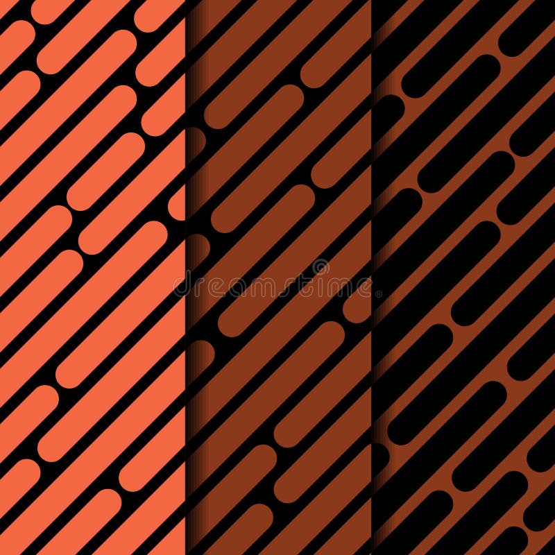 Abstract Vector Pattern Background, Lines at an Angle, Orange, Black ...