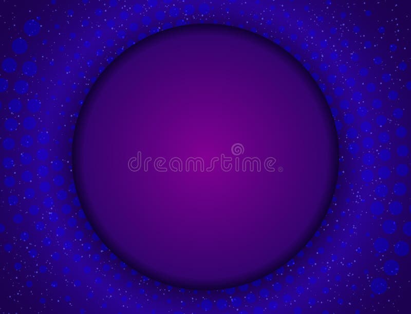 Abstract Vector Pattern Blue Shining Dots Background Illustration with ...