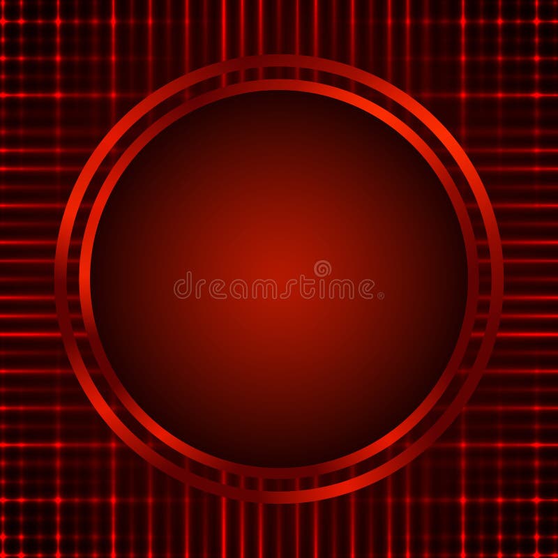 Abstract Vector Pattern Red Shining Background Illustration with Roung ...