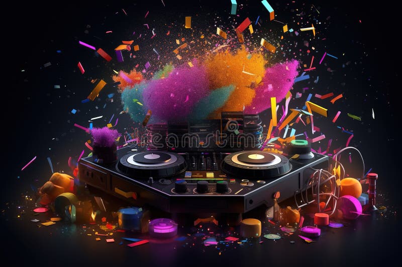Dj Background Ai Stock Illustrations – 2,751 Dj Background Ai Stock ...