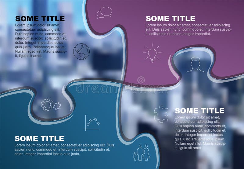 Abstract Vector Puzzle Solution Background Stock Vector - Illustration ...