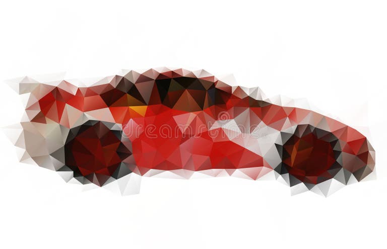 Abstract vector racing car stock vector. Illustration of advertisement ...