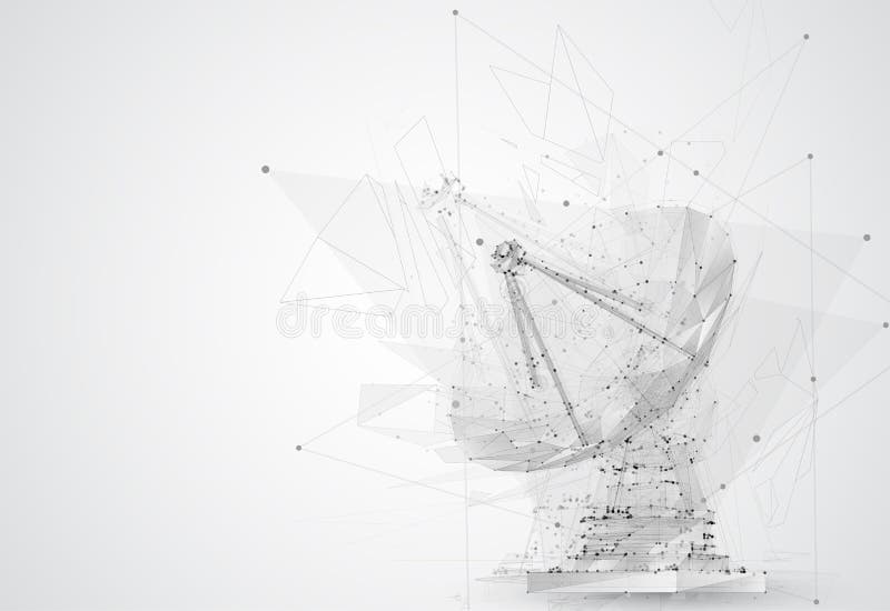 Abstract Vector. Radio Antenna Stock Vector - Illustration of ...