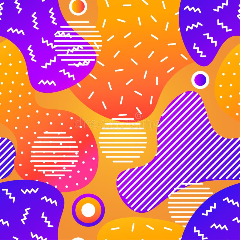 Abstract Vector Seamless Color Gradient Pattern. Background with Color ... Abstract Vector Seamless Color Gradient Pattern. Background with Color ...