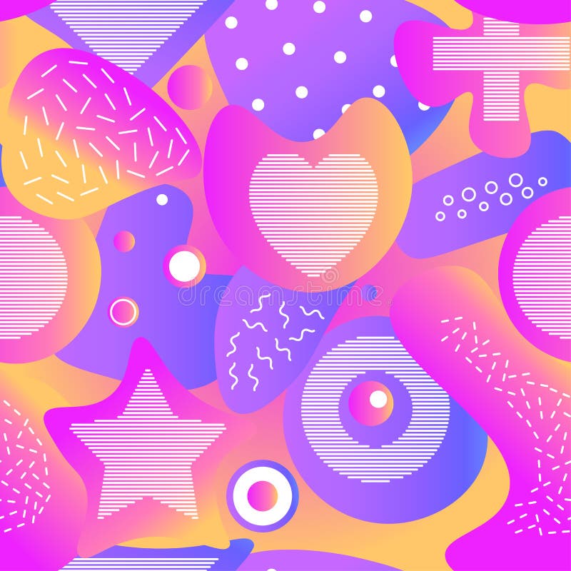 Abstract Vector Seamless Color Gradient Pattern. Background with Color ... Abstract Vector Seamless Color Gradient Pattern. Background with Color ...