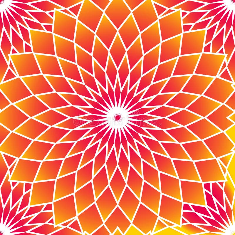 Abstract Vector Seamless Op Art Pattern. Colorful Pop Art, Graphic ...