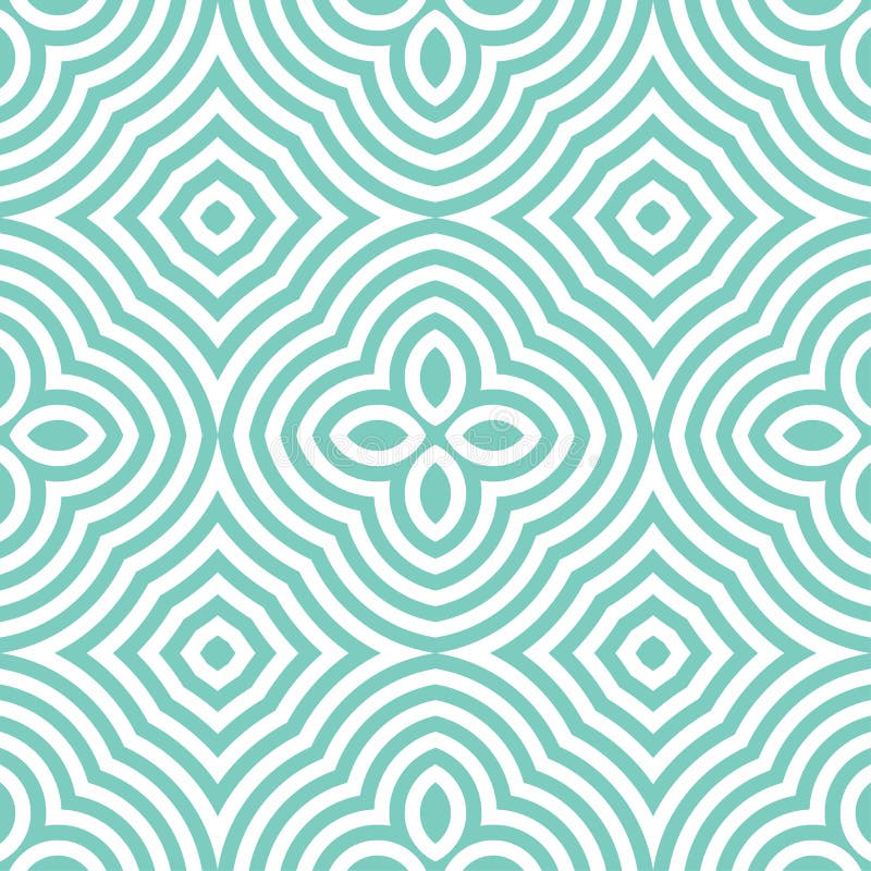 Abstract Vector Seamless Op Art Pattern. Monochrome Plop Art Graphic ...