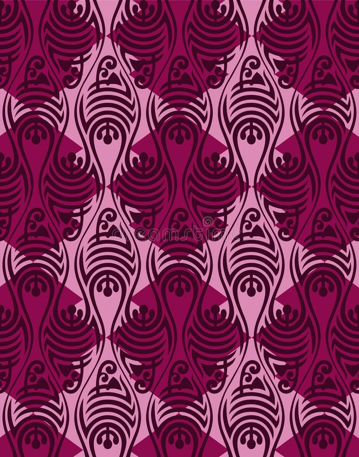 Abstract Vector Seamless Pattern Stock Vector - Illustration of ...