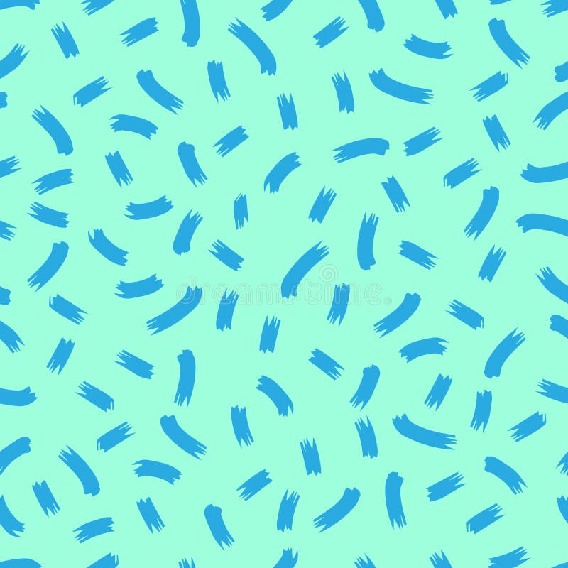 Blue Abstract Vector Seamless Pattern Irregular Stripes with Torn Edge ...