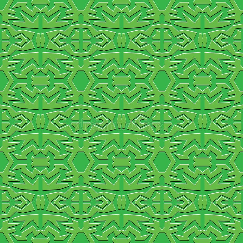 Abstract Vector Seamless Wallpaper Stock Vector - Illustration of ...