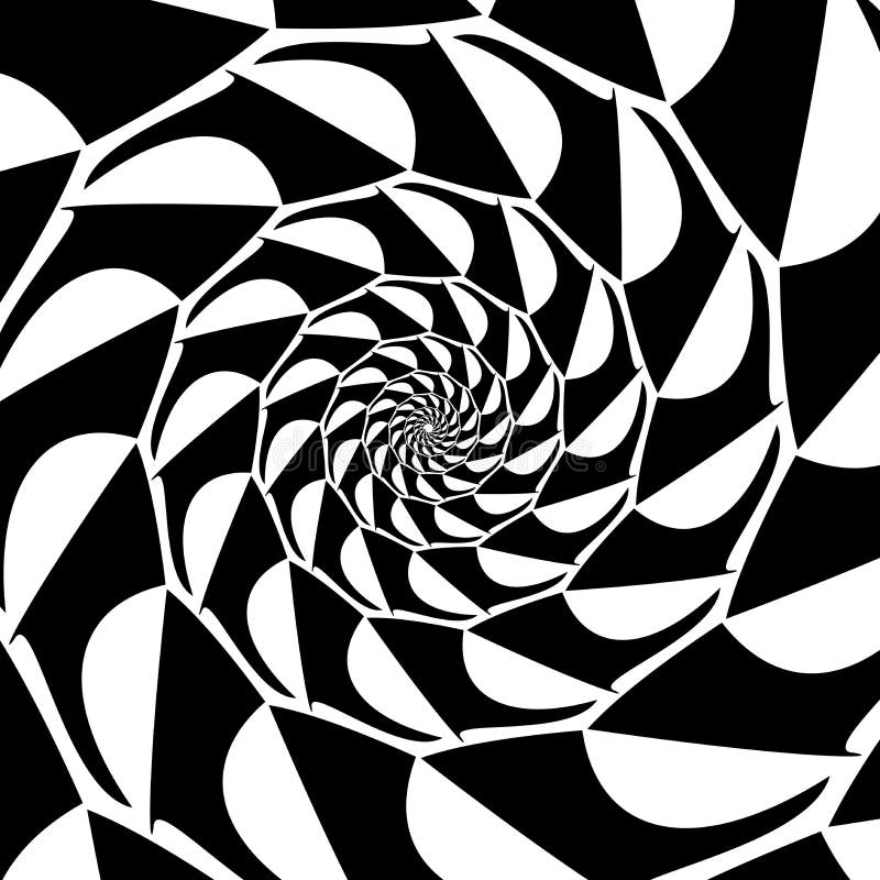 Abstract Vector Shell. Spiral Shape, Shell Stock Illustration ...