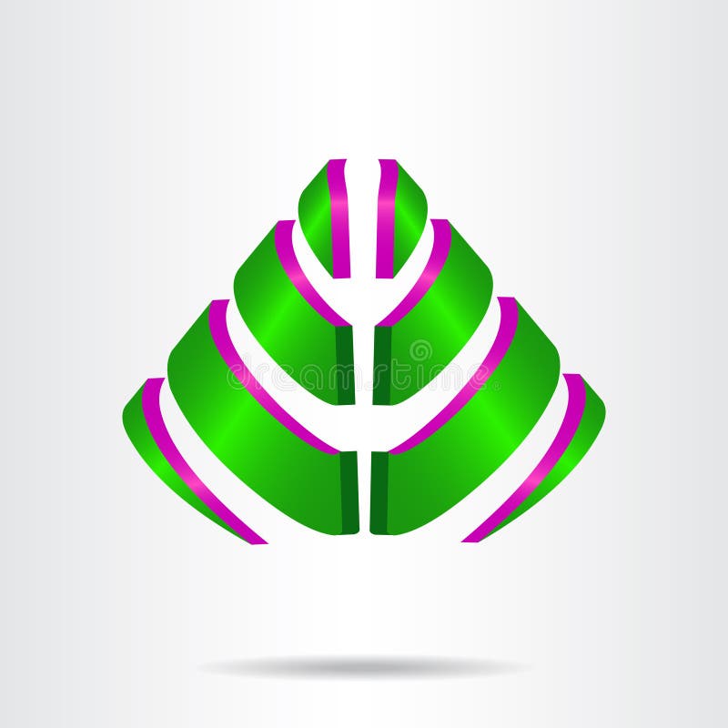 Abstract Vector Sign in Cones Shape. Stock Vector - Illustration of ...