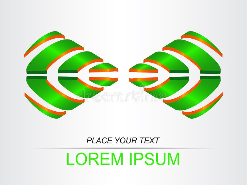 Abstract Vector Sign in Cones Shape. Stock Vector - Illustration of ...