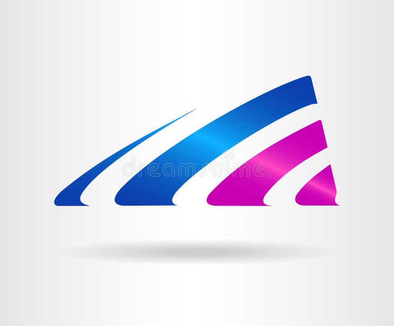 Abstract Vector Sign in Cones Shape. Stock Vector - Illustration of ...