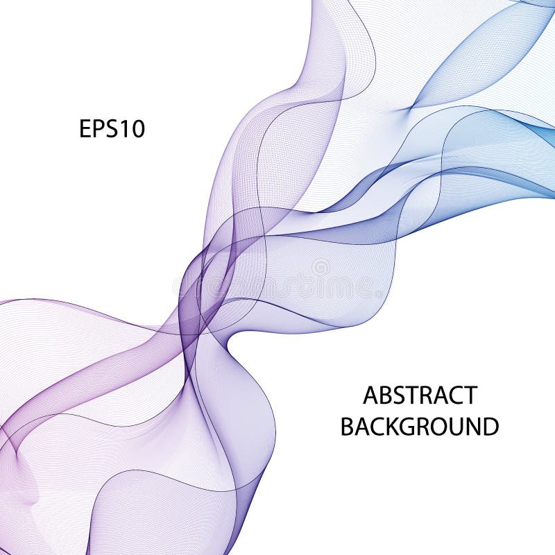 Movement Curve Line Wave Flow Arrows. Vector Illustration. Stock Vector ...