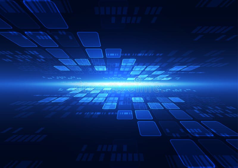 Abstract Vector Speed Future Technology Background Illustration Stock ...