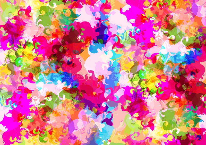 Abstract Vector Splash Paint Color Isolate Background Design ...