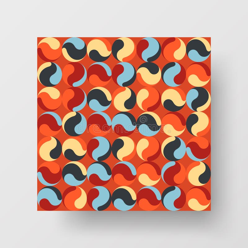 Abstract Vector Square Geometric Illustration Design Layout Mock Up ...