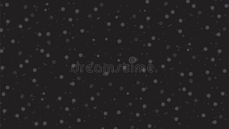 Black Dotted Texture Backgound in Vector. Small Dots Pattern Background ...