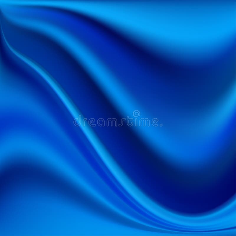 Abstract Vector Texture, Blue Silk Stock Vector - Illustration of cloth ...