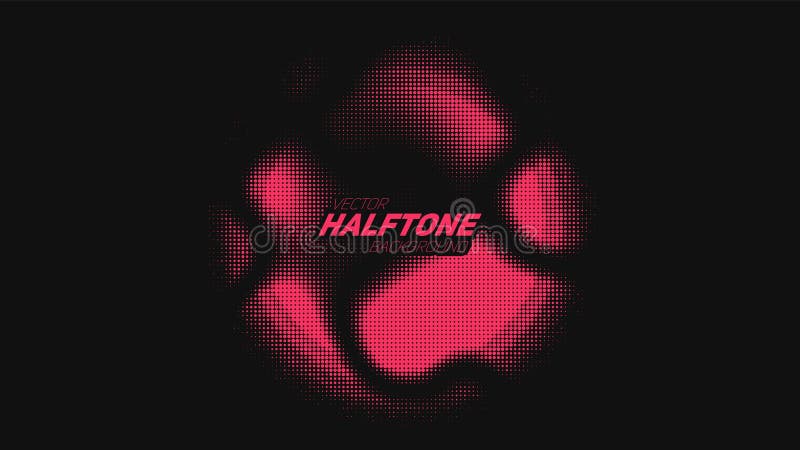 Abstract Vector Torn Red Halftone Distorted Sphere. Scrathed Dotted ...