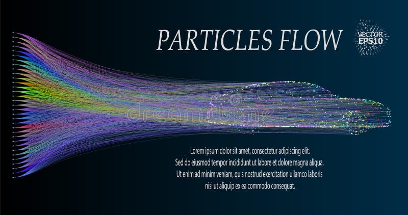 Abstract Vector Visualization Of Neural Connections Thin Colored Lines Connect Nodes Creating