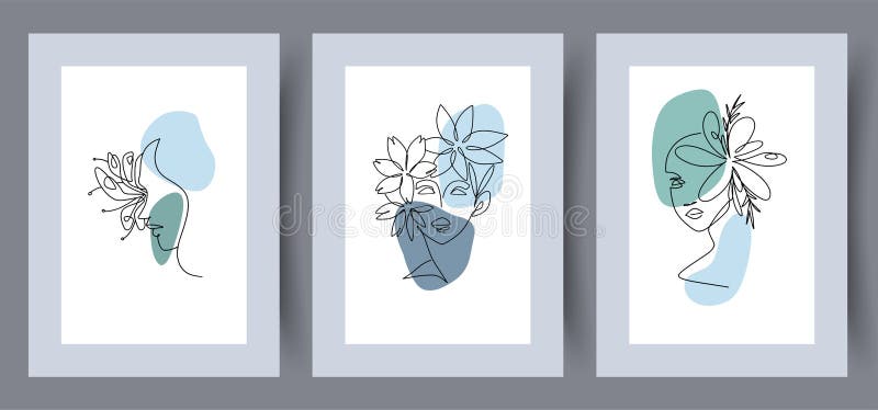 Abstract Vector Wall Art Background. Stock Vector - Illustration of ...