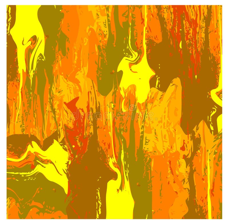 Abstract Vector Wallpaper in Warm Colors Stock Vector - Illustration of ...