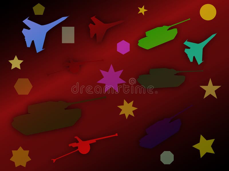 Abstract vector war stock vector. Illustration of color - 44334617