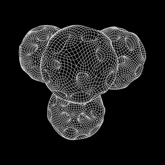 Abstract Vector Wireframe Sphere Stock Vector - Illustration of ...