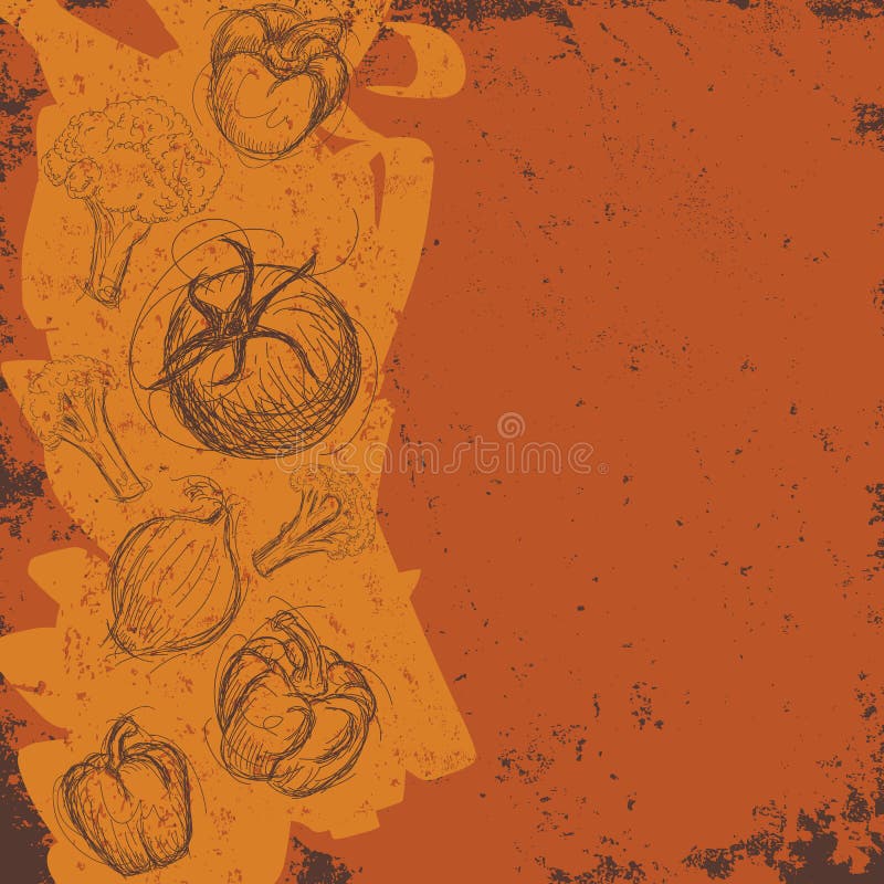 Abstract vegetable design stock vector. Illustration of nutrient - 68462630