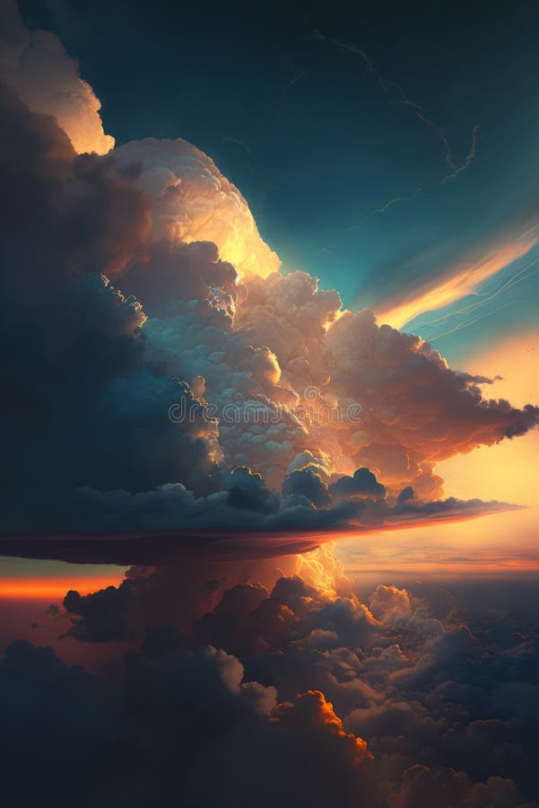 Abstract Vertical Background Colorful Beautiful Background Sky Graphic ...