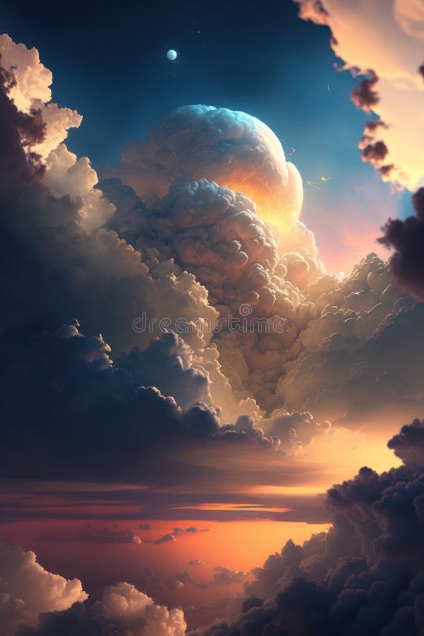 Abstract Vertical Background Colorful Beautiful Background Sky Graphic ...