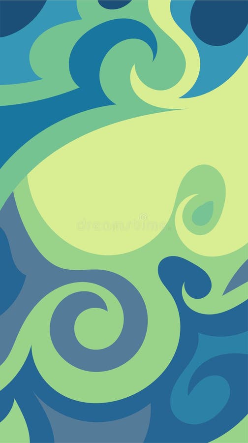 Abstract Vertical Background with Swirls and Curves. Abstract Vertical ...