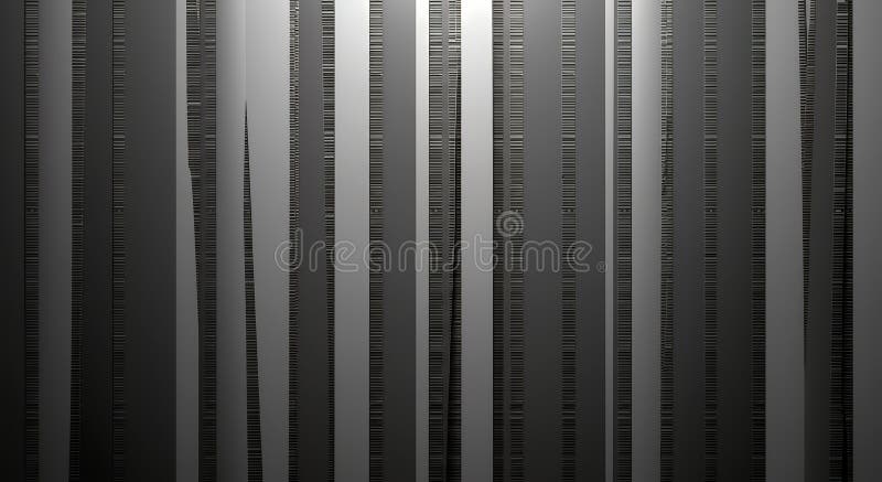 Abstract Vertical Bar Pattern with Gray Tones Creates a Modern Backdrop ...
