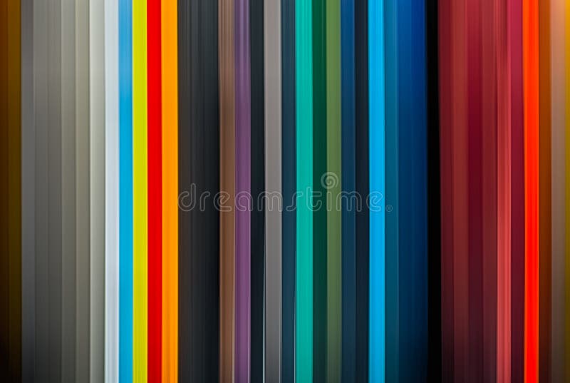 Abstract Vertical Colored Lines Motion Blurred Stock Photo - Image of ...