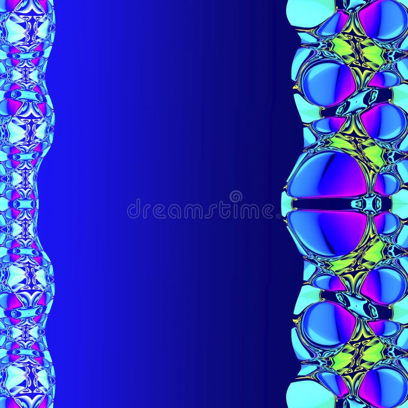 Bubble Blue Gradient Border, Collaboration Styles,surrealism ...