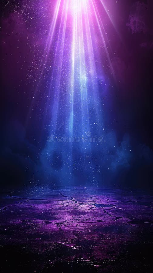 Abstract Vertical Dark Background with Rays of Light and Smoke, Copy ...